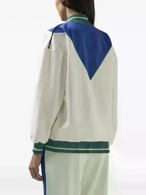 Gcds Colour-block Zip-up Sweatshirt - Neutrals