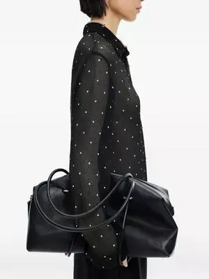 JNBY Polka Dot Button-up Shirt With Long Sleeves