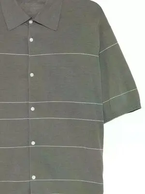 CROQUIS Collared Striped Shirt
