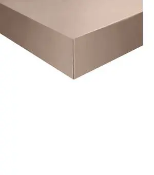 Gingerlily Silk Mocha Super King Fitted Sheet - Brown