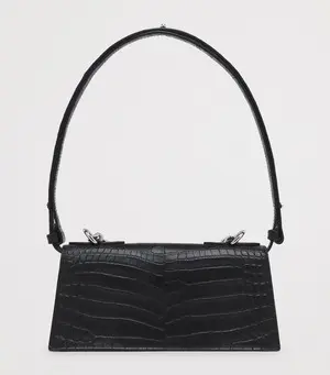 Alexander McQueen Leather Skull Four-ring Top-handle Bag