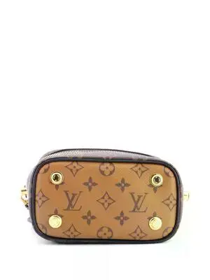 LOUIS VUITTON Vanity Handbag Reverse Monogram Canvas Pm Satchel
