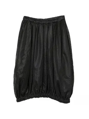 Comme Des Garçons Gathered Skirt - Black