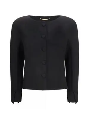 Chloé Collarless Fitted Jacket