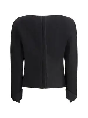 Chloé Collarless Fitted Jacket