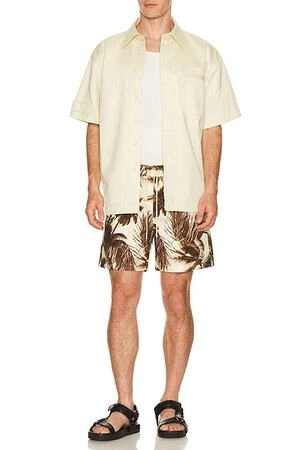Moncler Swim Short - Beige