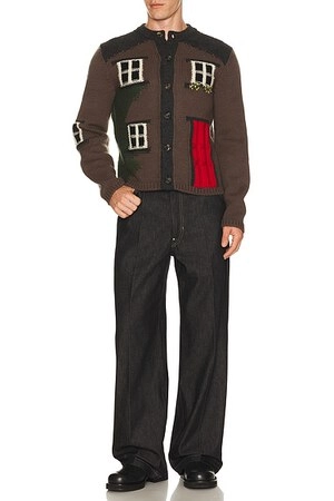 JW Anderson House Polo Cardigan