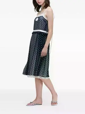 Marc Jacobs Ribbon Lace Chiffon Dress