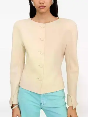 Chloé Collarless Fitted Jacket