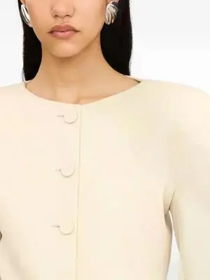 Chloé Collarless Fitted Jacket