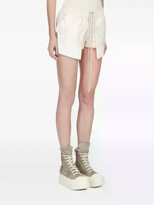 Rick Owens Neige Layered Drawstring Shorts