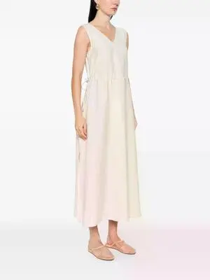 Peserico V-neck Midi Dress