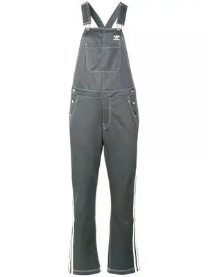 Adidas Logo Dungarees - Grey