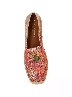 Kurt Geiger Woven Logo-plaque Espadrilles
