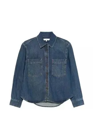 FRAME Chest Pocket Denim Shirt - Blue