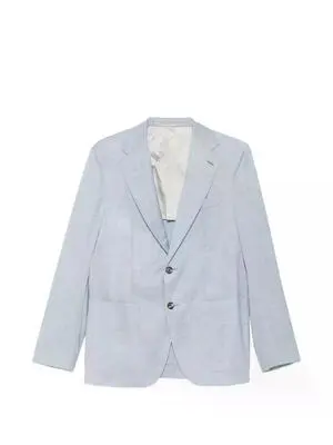 Caruso Aida Two-button Blazer - Blue