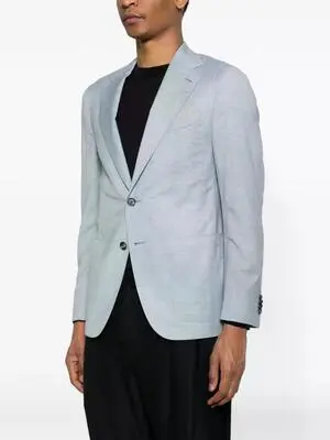Caruso Aida Two-button Blazer - Blue