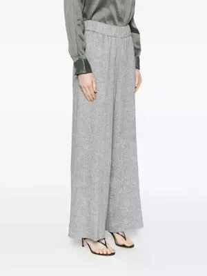Peserico Elasticated Waistband Trousers - Grey