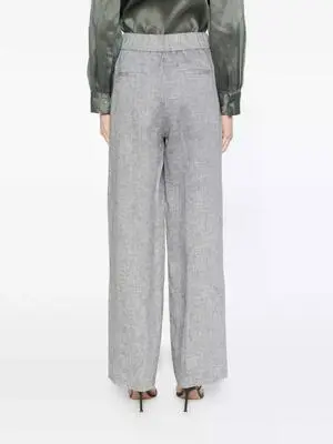 Peserico Elasticated Waistband Trousers - Grey