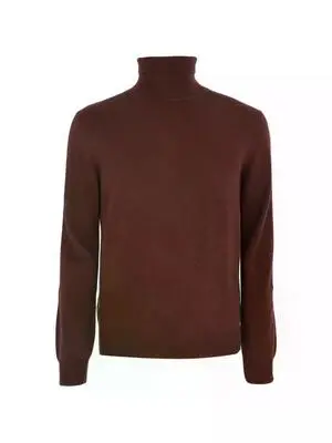 Corneliani Wool Turtleneck - Brown