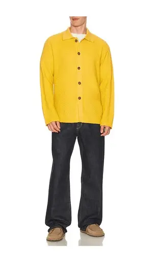 ISA BOULDER Aurum Drift Shirt - Mustard