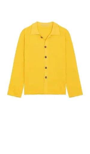 ISA BOULDER Aurum Drift Shirt - Mustard