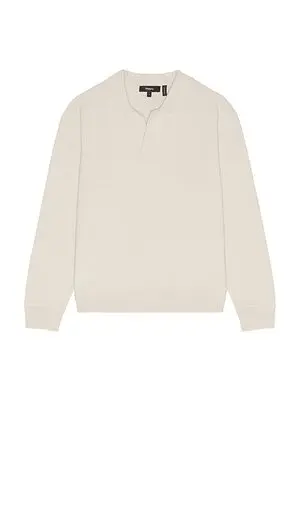Theory Jonny Collar Pop Over Sweater - Grey