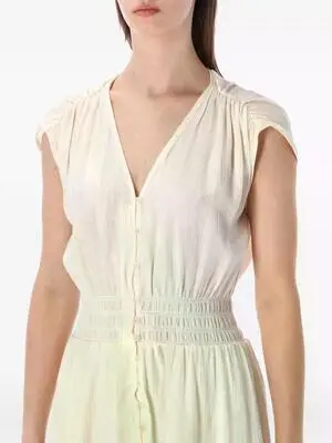 SESSUN Galiane Smocked Midi Dress
