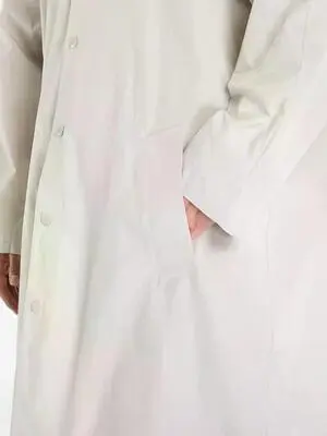 A.p.c. Kim Single-breasted Hooded Parka - Neutrals