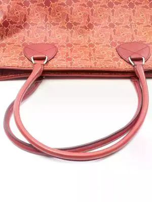 Celine 20th Century Coated Canvas Sulky Tote Bag