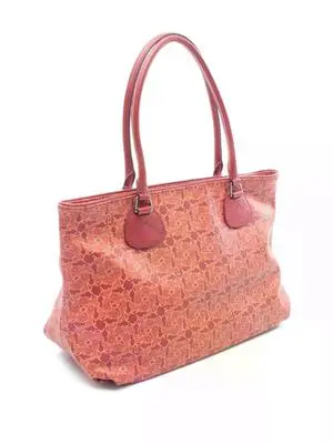 Celine 20th Century Coated Canvas Sulky Tote Bag