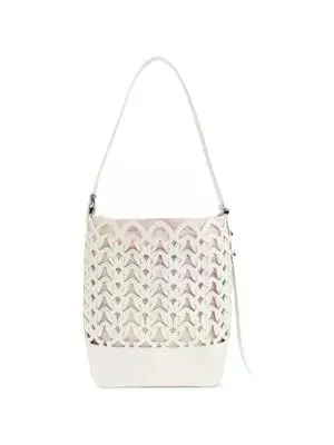 Kate Spade New York Woven Leather Bucket Bag