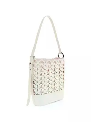 Kate Spade New York Woven Leather Bucket Bag