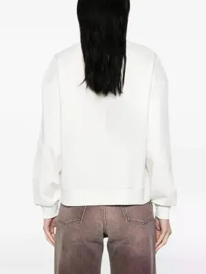 Marella Embellished Crew Neck Long Sleeve Sweatshirt