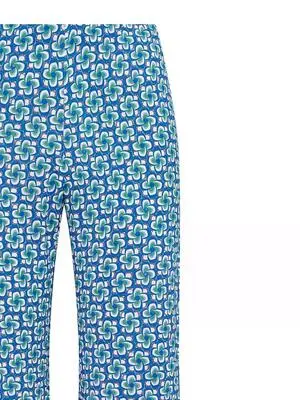 Malìparmi Flared Patterned Trousers