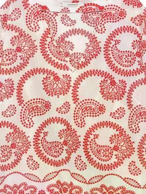 Malìparmi Broderie Anglaise Paisley Shirt - Red