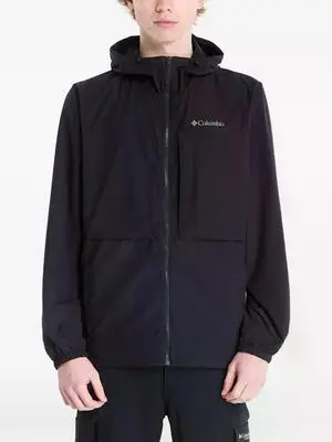 Columbia Street Heights Hooded Windbreaker - Black