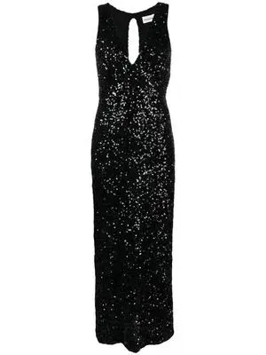 P.a.r.o.s.h Embellished Midi Dress