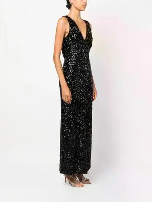 P.a.r.o.s.h Embellished Midi Dress