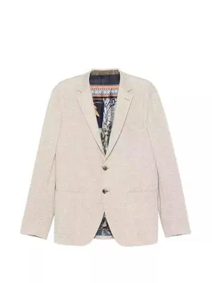 Etro Checked Two-button Blazer