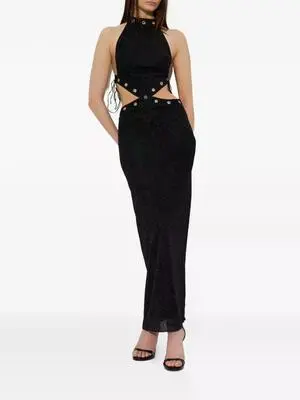 Oseree Halterneck Maxi Dress