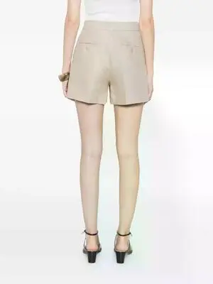 Max Mara Tailored Linen Shorts