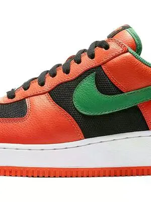 Nike Force 1 Low Lace-up Sneakers - Orange