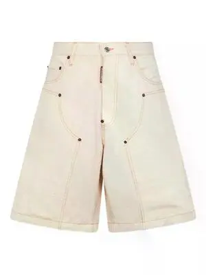 Dsquared2 Carpenter Shorts With High-shine Finish