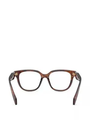 Prada Geometric Frame Glasses