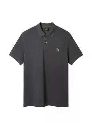 MPS Zebra Regular-fit Polo Shirt - Grey