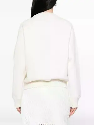 Sacai Crew Neck Long Sleeve Sweater