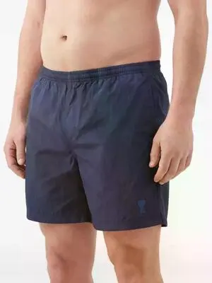 AMI Paris Logo Swim Shorts
