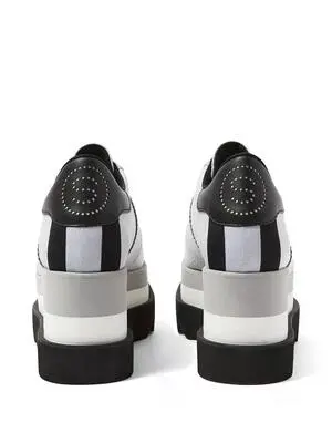 Stella McCartney Sneakelyse Platform Lace-up Sneakers - Grey