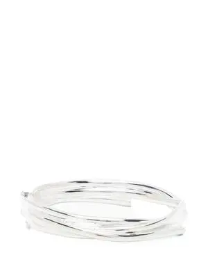 Completedworks Sculptural Bangle Bracelet - Silver